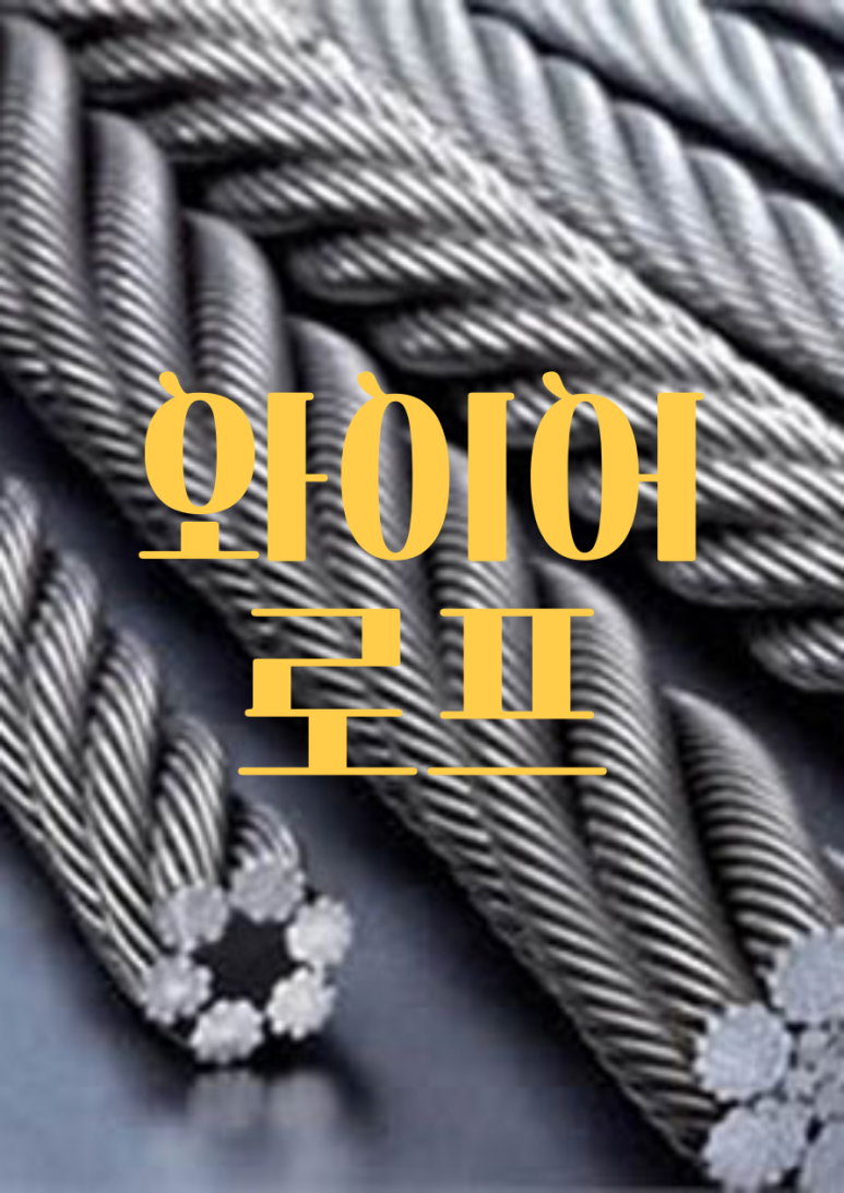 와이어로프 2 와이어로프의 분류 로프와 스트랜드의 꼬임 와이어로프 폐기 기준 안전계수 네이버 블로그