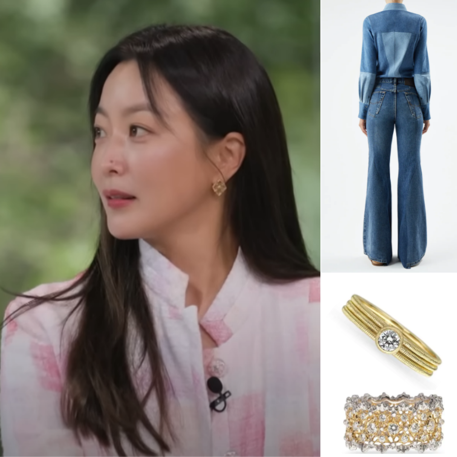 김희선 샤넬 트위드자켓 부츠컷 청바지 부첼라티 명품반지 여자브랜드 가격 총정리 네이버 블로그