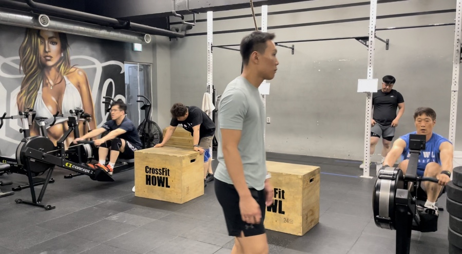 울산 중구 크로스핏 하울 "Cal row_Burpee box jump over" : 네이버 블로그