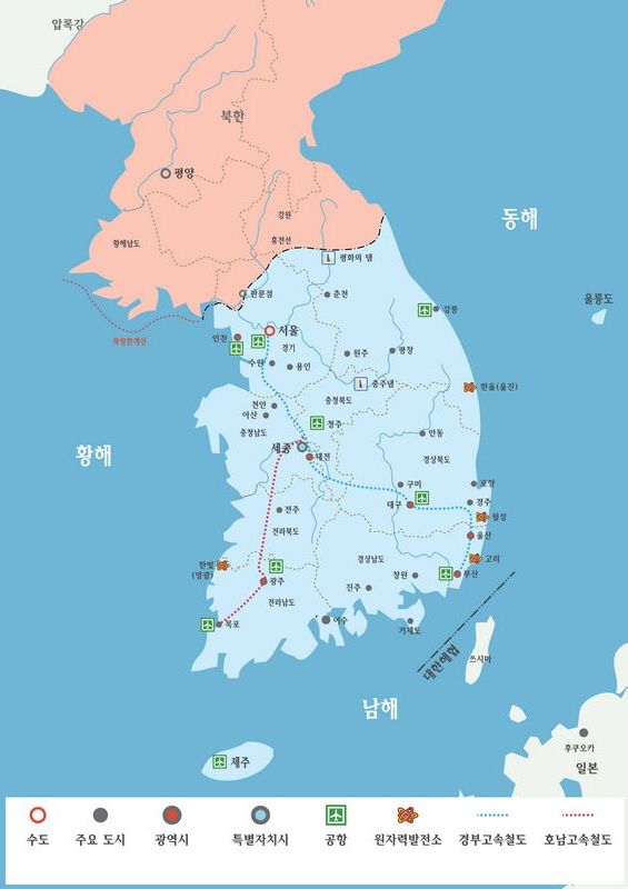 [지도자료] 대한민국 지도(행정구역) : 네이버 블로그