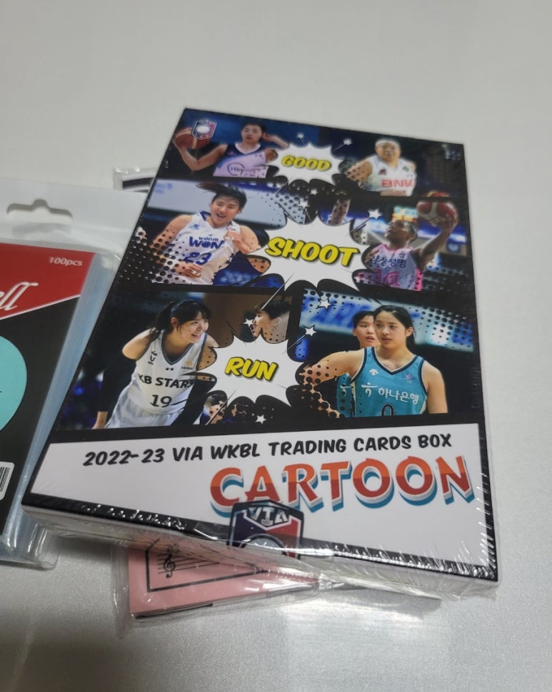 VIA WKBL 카툰 여자 농구 카드 박스 : 네이버 블로그