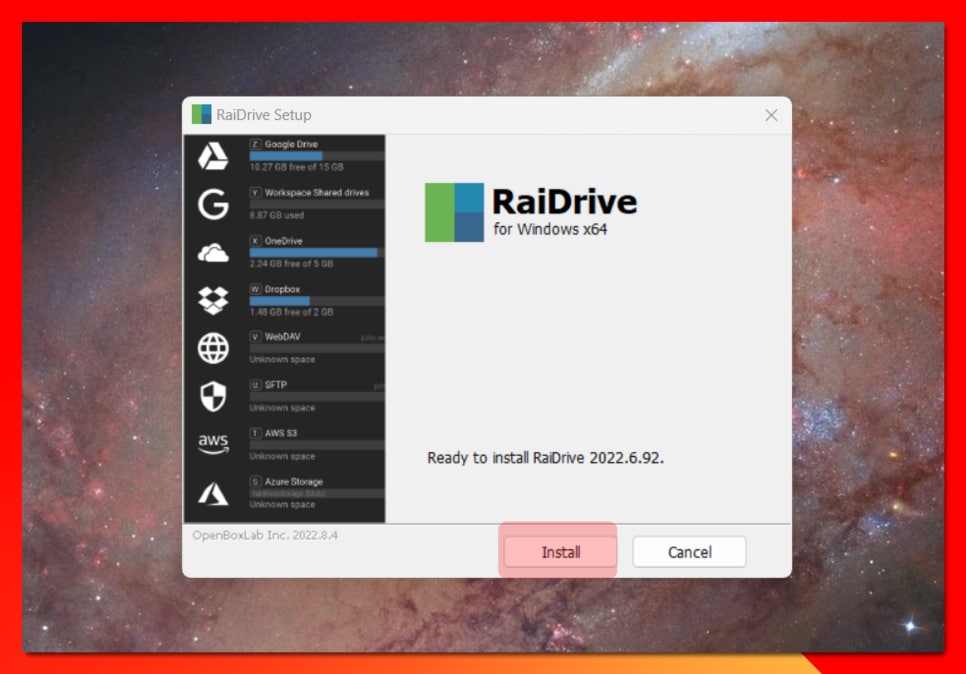 레이드라이브 raidrive 설치 다운로드 설정 사용법 : 네이버 블로그