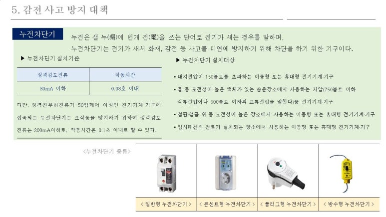 전기안전 교육자료 네이버 블로그
