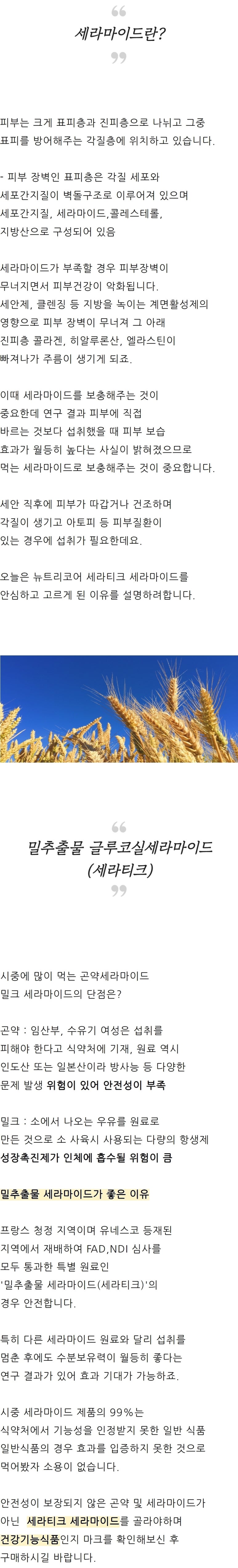 먹는 세라마이드 성분 세라마이드 효능 핵심 비교 네이버 블로그