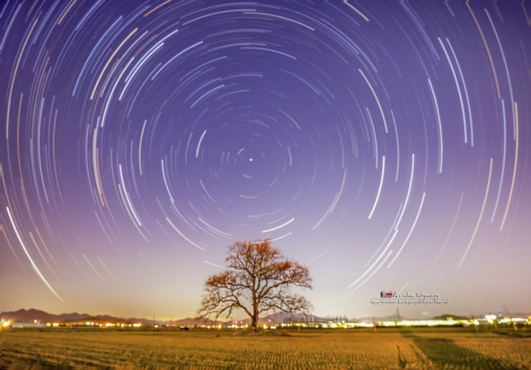 주남저수지 별궤적 : 네이버 블로그