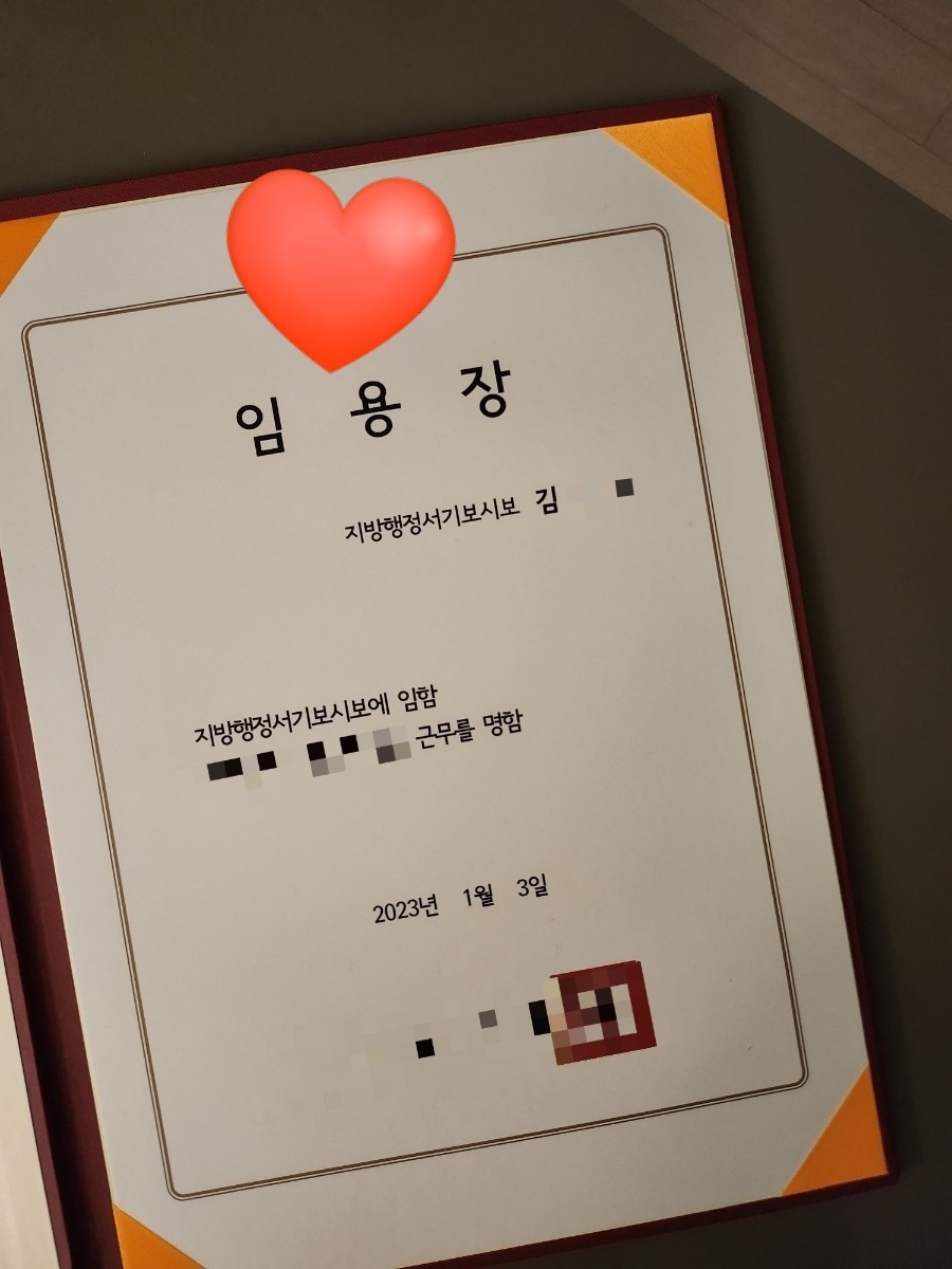 서울시 공무원 자치구 발령 과정 후기 : 네이버 블로그