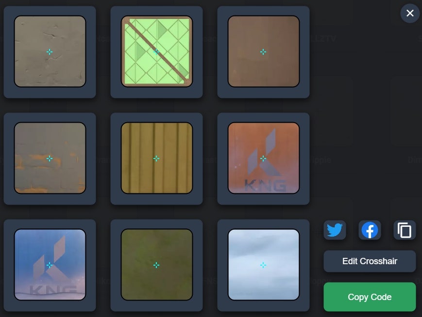 발로란트 조준점 추천 및 조준선 코드 사이트 : 네이버 블로그