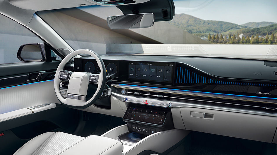 [현대자동차] 7세대 그랜저(GN7) 분석 - 인테리어 & 옵션 : 네이버 블로그