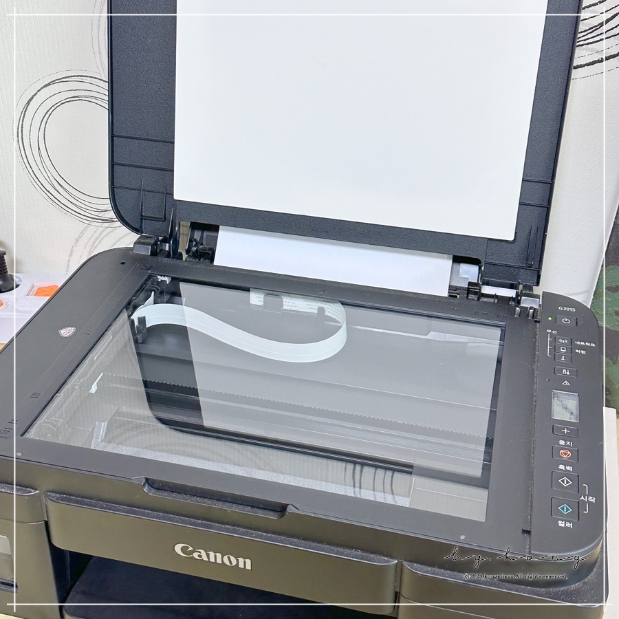 캐논 복합기 스캔하는법 3초면 끝 G3915 초간단 사용법 : 네이버 블로그