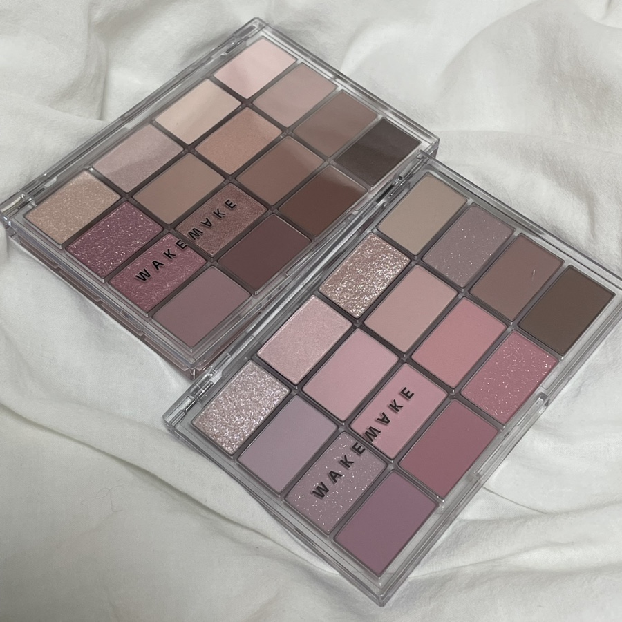 [WAKEMAKE]웨이크메이크 소프트 블러링 아이팔레트 16구 02 생기 블러링 / 04 라벤더 블러링 : 네이버 블로그