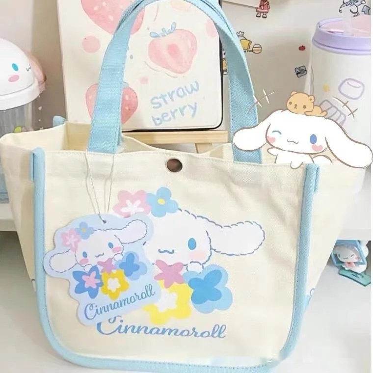 산리오 시나모롤 가방 마이멜로디 패브릭 소풍가방 추천 에코백 네이버 블로그