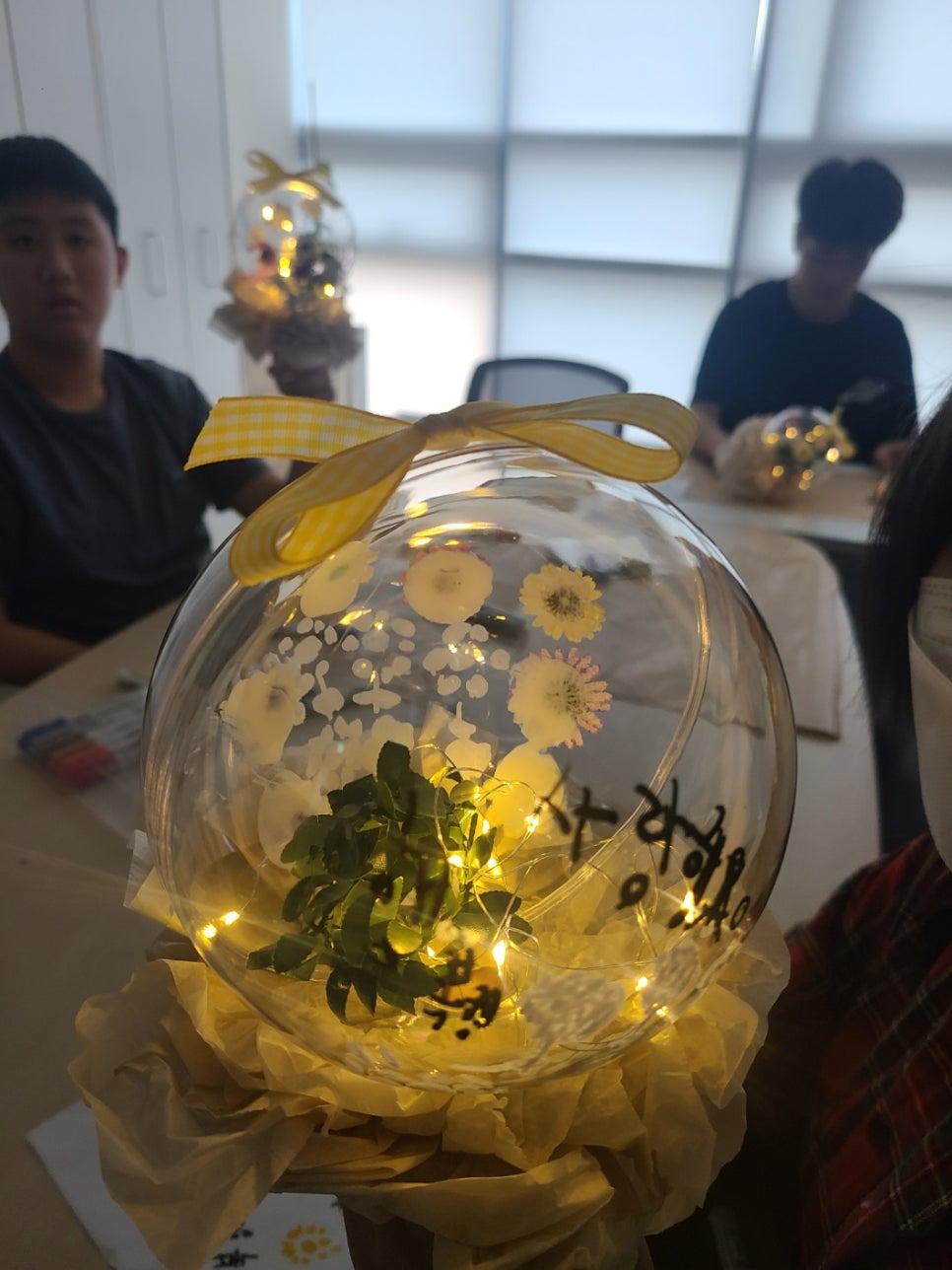 원예키트 너무 예쁜 풍선플라워만들기 원예체험이야기 복지관원예강의 가을 인기 많은 원예수업 문의 원예키트준비 Diy원예재료