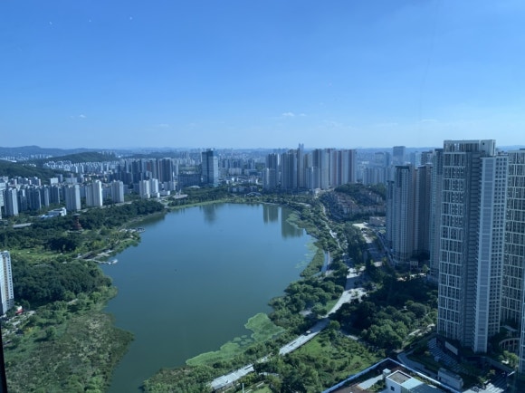 수원 광교] “스타벅스” 광교 sk뷰레이크 41층 호수공원 뷰맛집 /주차정보 : 네이버 블로그