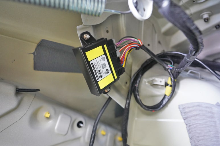 올뉴그랜저 GN7 후측방 충돌방지 BCW, 전동트렁크 시공 : 네이버 블로그