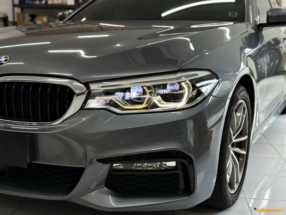 Bmw 5시리즈 데이라이트 황변 고장 헤드라이트 수리 정비 네이버 블로그