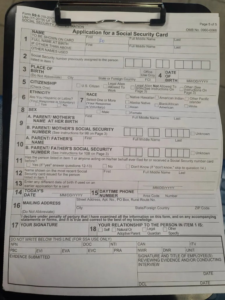 미국 보스턴 J2 비자 SSN denial letter 발급받기 : 네이버 블로그
