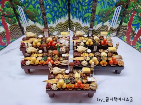 미니어처 납골당 추모 제사상 : 네이버 블로그