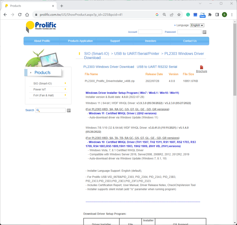 [드라이버] Prolific USB to Serial Driver : 네이버 블로그