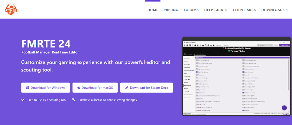 FM2024 포텐 확인 방법! 에디터를 이용하자 FMRTE 다운로드 방법과 이용 방법 공유 : 네이버 블로그