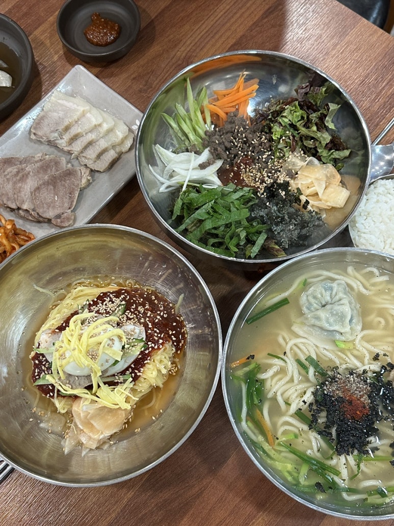 청주 부산면장, 시청근처 밀면 칼국수 비빔밥 수육 맛집 후기 : 네이버 블로그
