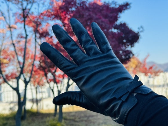 여자가죽장갑추천 크로커다일 오픈리본 여성가죽장갑 : 네이버 블로그