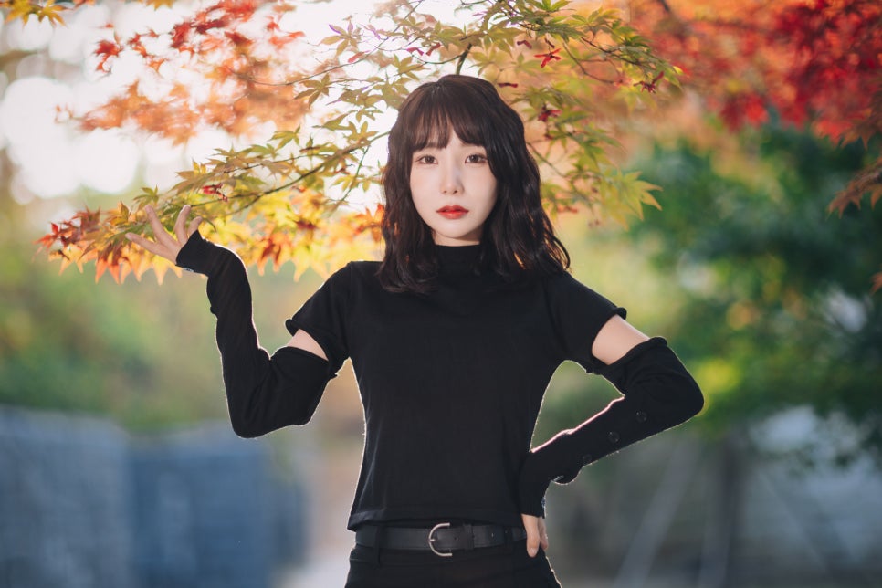 경주 보문단지 가을 인물사진 (모델 미유) : 네이버 블로그