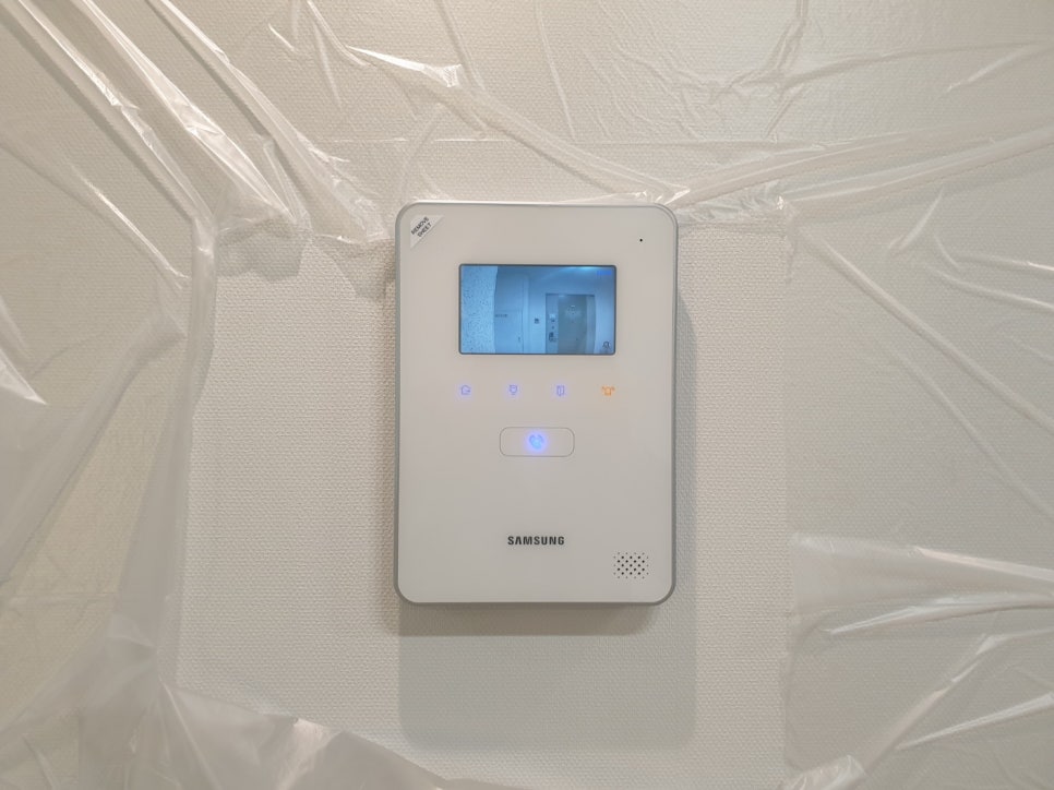삼성인터폰//양천구 신월대주파크빌아파트 SHT-3625AMW 설치입니다 : 네이버 블로그
