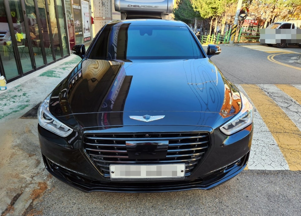 EQ900 전체 크롬죽이기 블랙패키지 연출 : 네이버 블로그