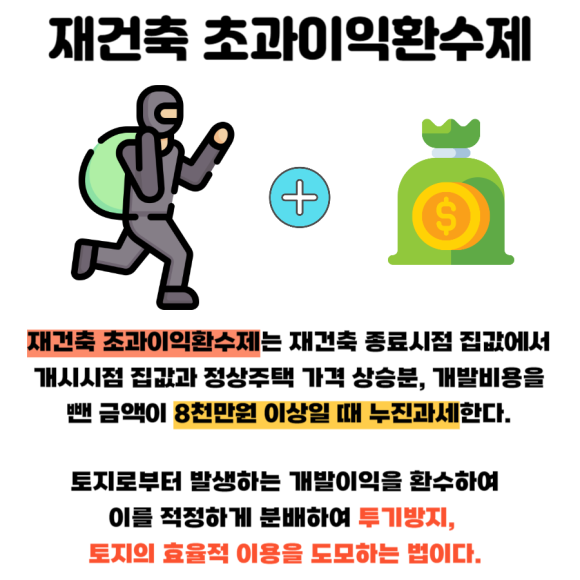 재건축 초과이익환수제 역사, 계산법, 재초환 완화 이후 - 플팍스(plpax)