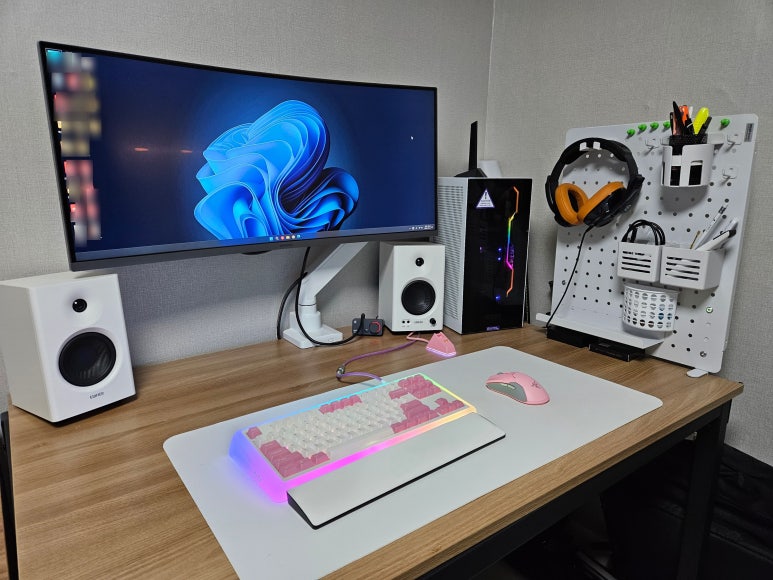 57인치 오디세이 Neo G9 (G95NC) 모니터암 카멜마운트 PMA2X 고중량 모니터암 리뷰 : 네이버 블로그