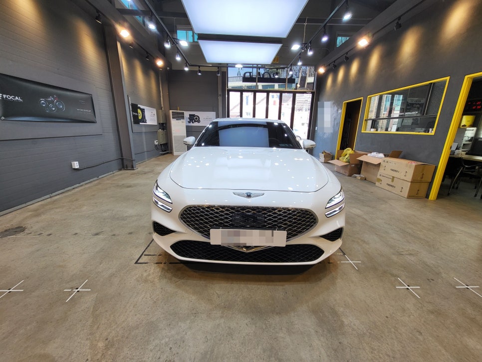 제네시스 더뉴 G70 순정 전동트렁크 장착 시공입니다 [튠업 고양점] : 네이버 블로그