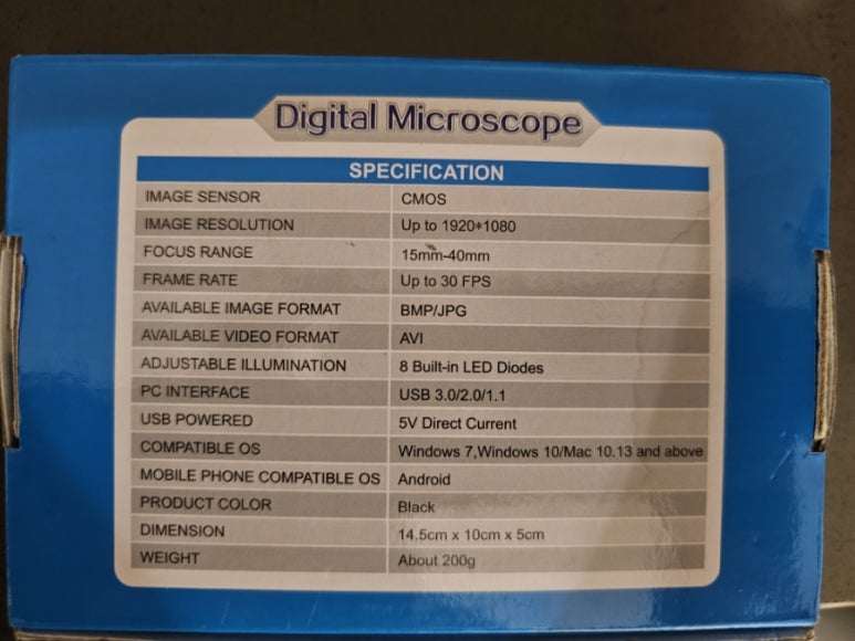 "PC USB 연결 1000배 확대 디지털현미경 관찰 가이드: HIVIEW 프로그램 활용법" : 네이버 블로그