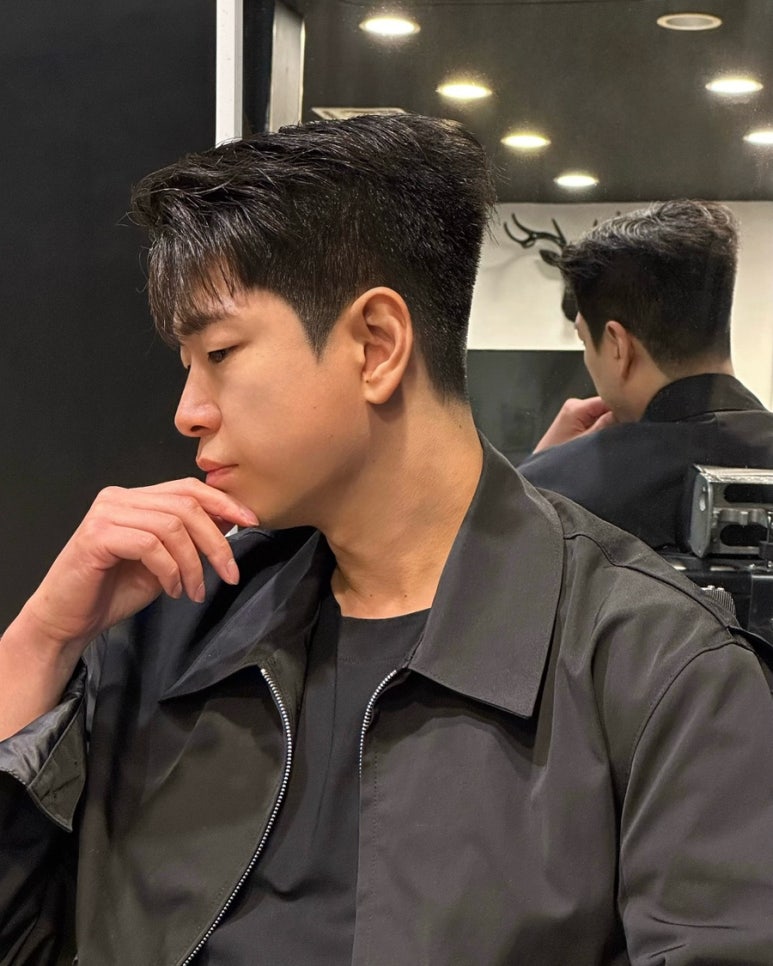 대전 남자머리 미용실 바버클래스 : 하프 드롭컷 & 네이프 페이드(Half Drop Cut & Nape Fade) : 네이버 블로그