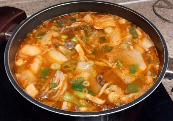 [요리레시피] 육개장 맛 나는 소고기배추국 만들기 : 네이버 블로그