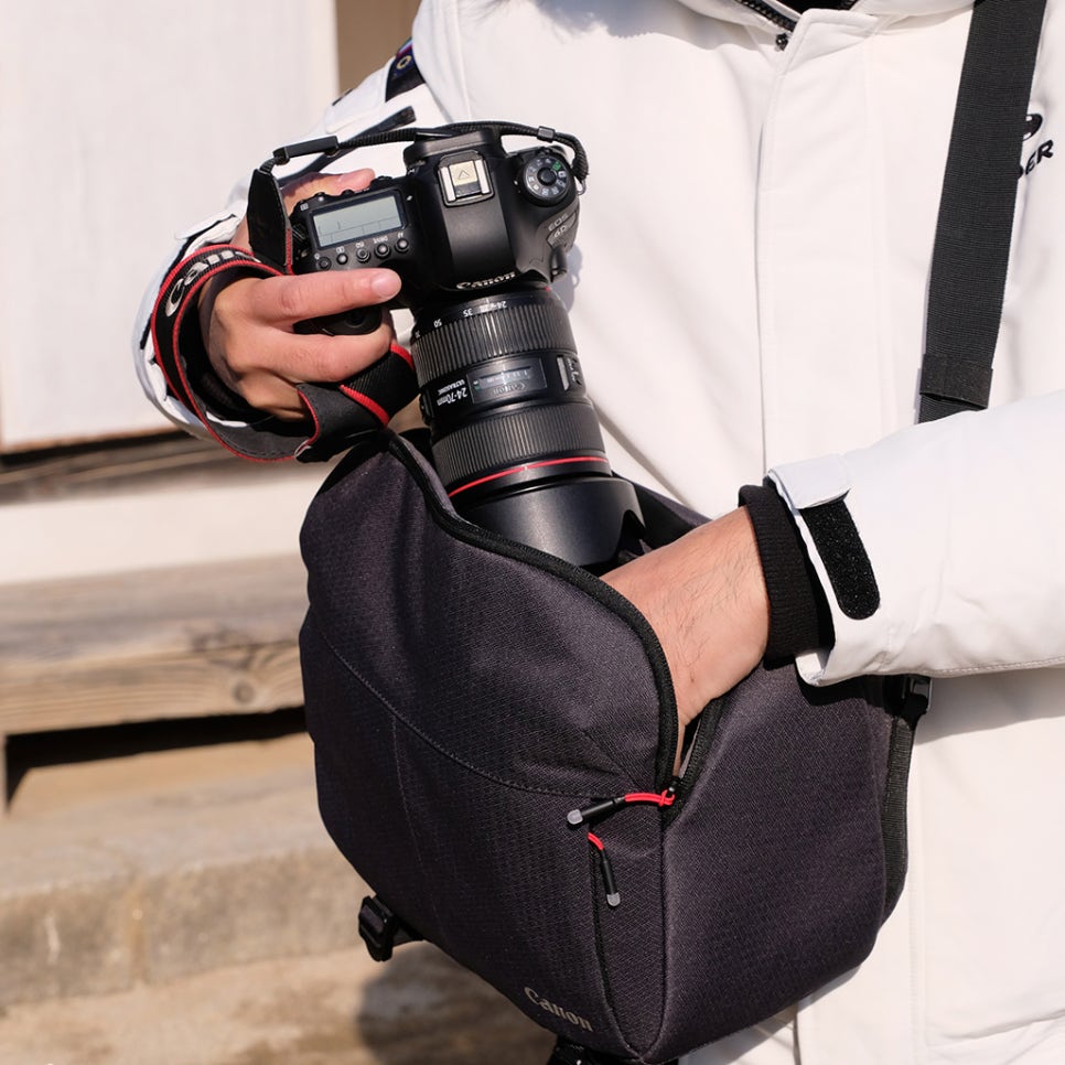 캐논 카메라 가방 CB-SL110 가볍고 실용적인 슬링백 : 네이버 블로그