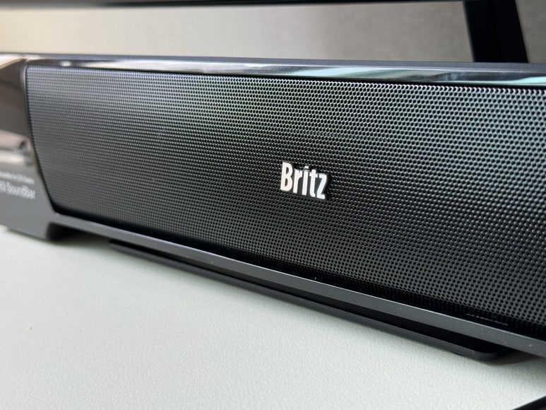 [ 브리츠 BA-R9 ] 내돈내산 가성비 PC스피커 사운드바 추천 및 설치방법 : 네이버 블로그