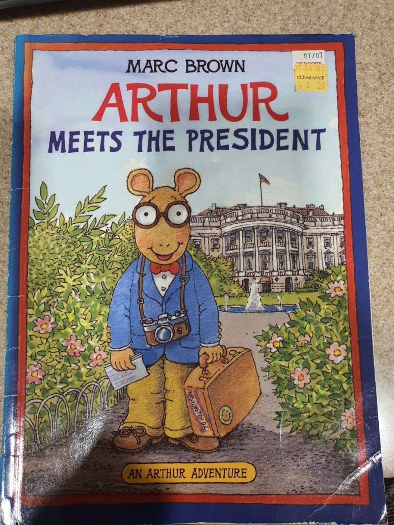리딩게이트 p북(book)- level 2A Arthur Adventure, Arthur Meets the President ...