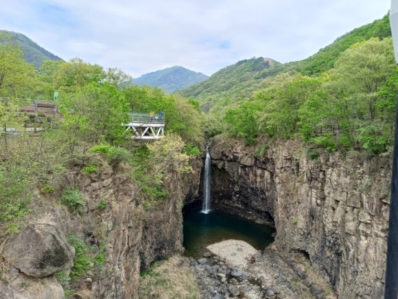 서울근교 연천 가볼만한곳 재인폭포 / 출렁다리 / 한탄강 3대 추천여행 정보 : 네이버 블로그