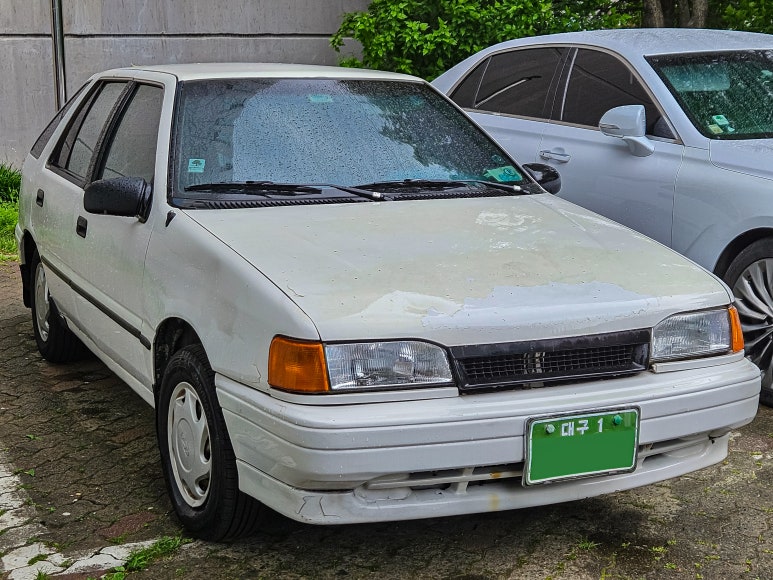 1990 현대 엑셀 5도어 : 네이버 블로그