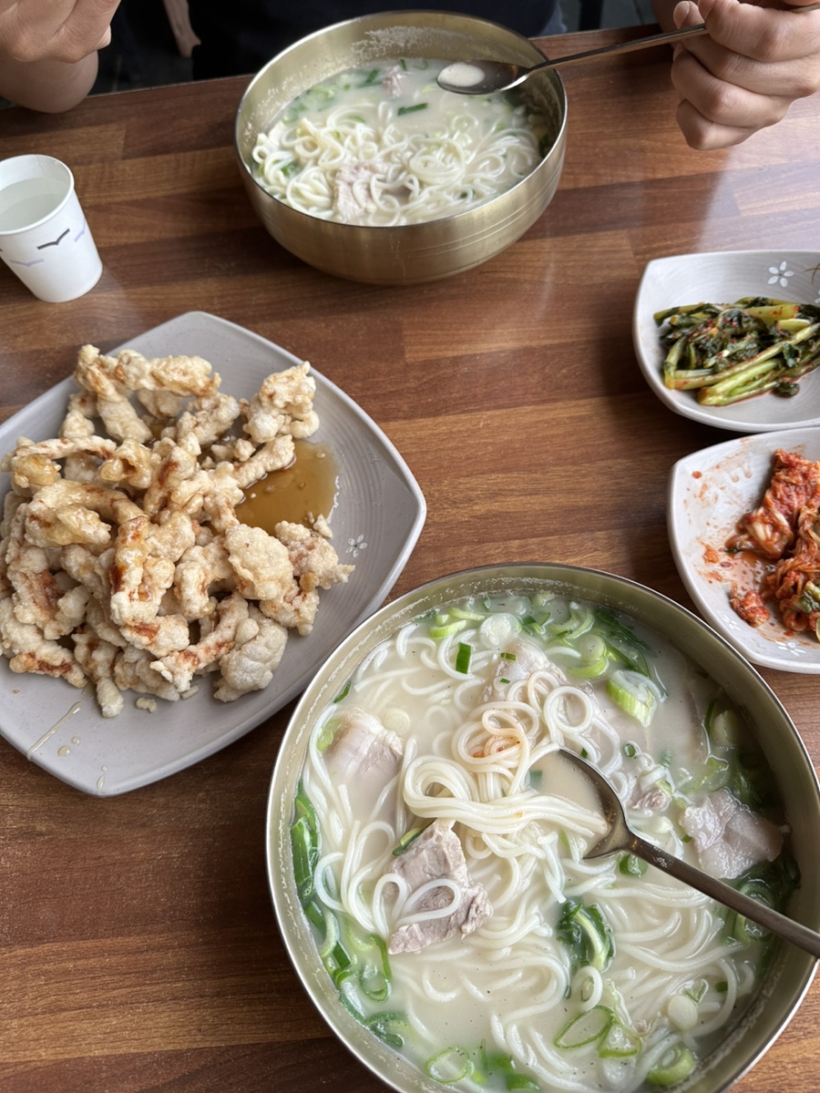 서귀포시 점심 식사로 탕수육과 고기 국수가 당기는 맛집 밀곶 : 네이버 블로그