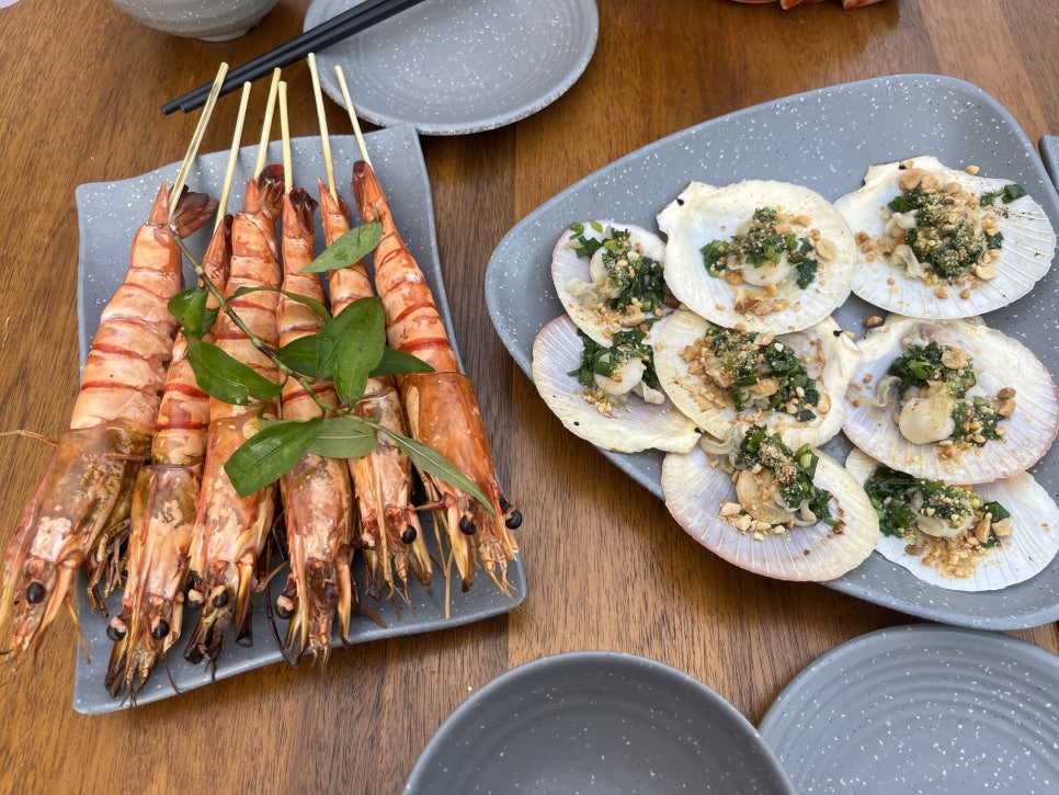 푸꾸옥 그랜드월드 맛집 메이흐엉mai Huong Restaurant 해산물 새우 가리비 메뉴 추천 네이버 블로그