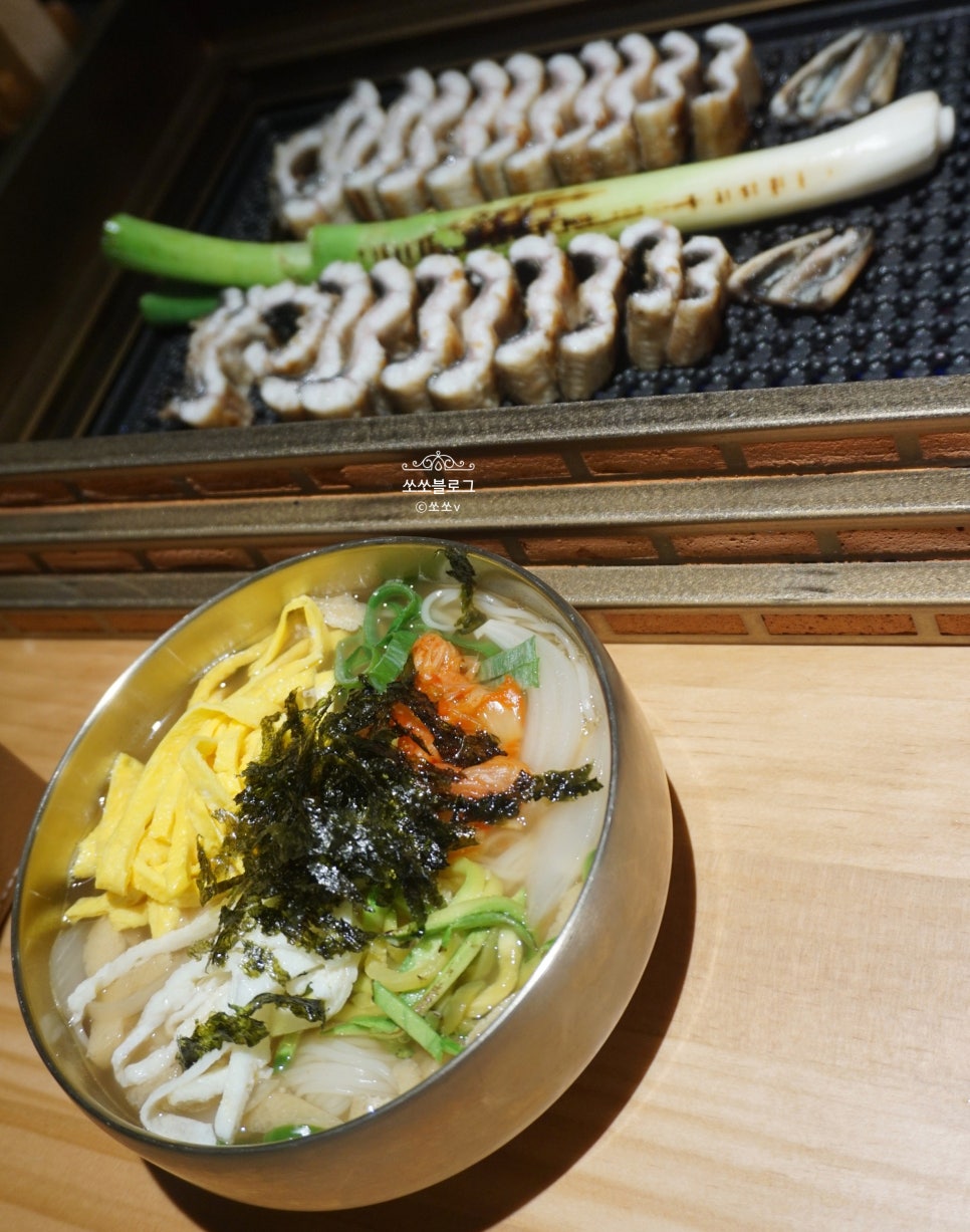 마곡단체회식 장어 잔치국수 장심도 블랙 : 네이버 블로그