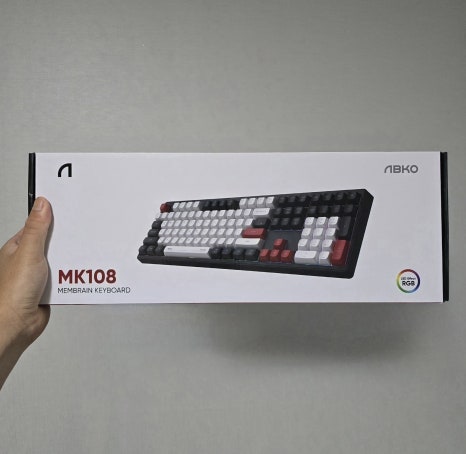 앱코(ABKO) 맴브레인 키보드 MK108 스펙 분석 및 후기 내돈내산 : 네이버 블로그