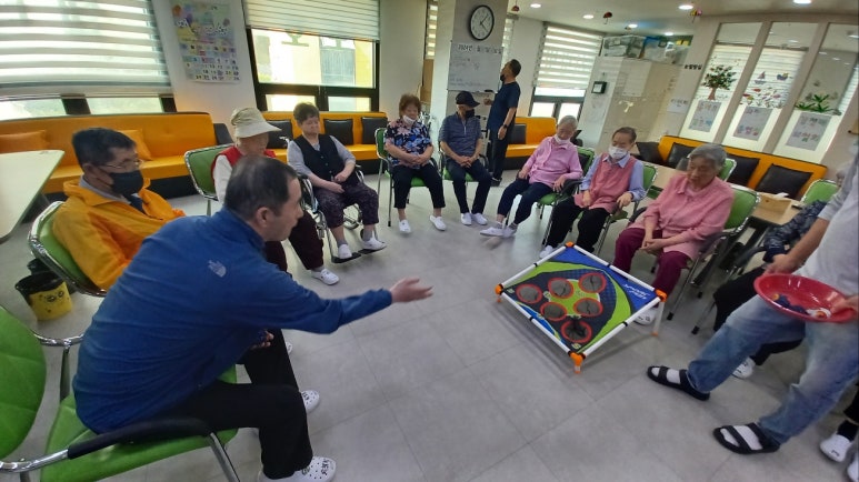 신체활동오재미 던지기 네이버 블로그