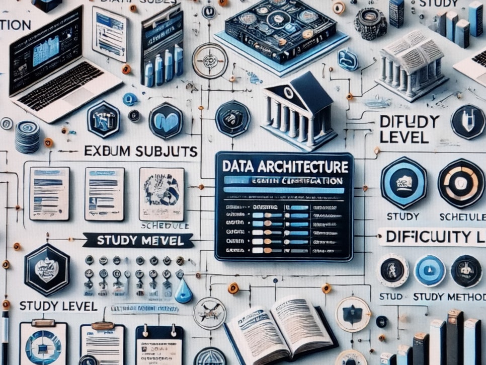 데이터아키텍처 준전문가 DAsP 난이도 시험 정보 및 쓸모 여부 : 네이버 블로그