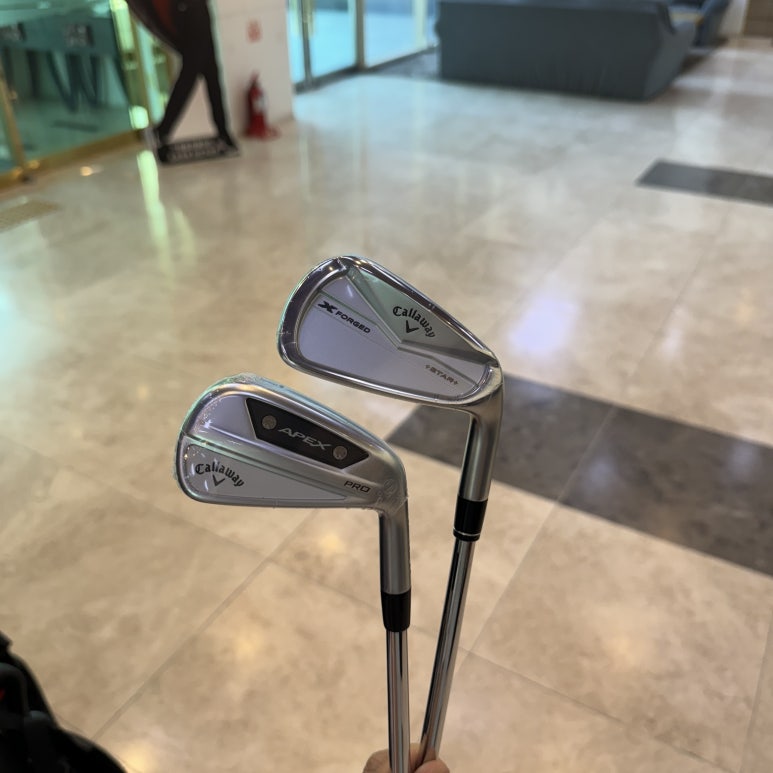 캘러웨이 아이언 X포지드 스타 플러스 그리고 APEX 프로 어떤 점이 다를까요? : 네이버 블로그