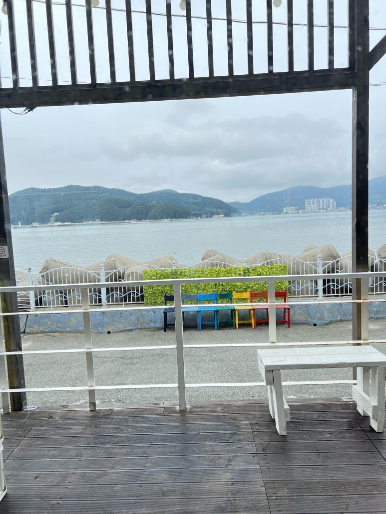 거제카페채홍 일운면 소노캄 주변 오리라떼 추천 네이버 블로그