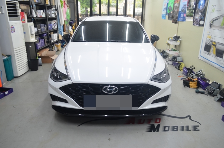 부산 소나타 DN8 HUD 헤드업디스플레이 온유어뷰 장착점 : 네이버 블로그