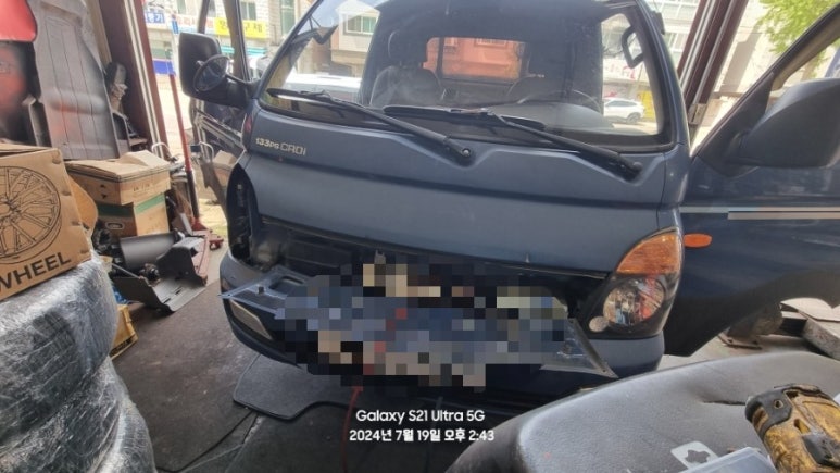 포터2 에어컨작동불량 가스누설 에바교체 온도센서 이베포레이터 보성카 와동 안산카센타 고잔동 3363 안산이부장 네이버 블로그