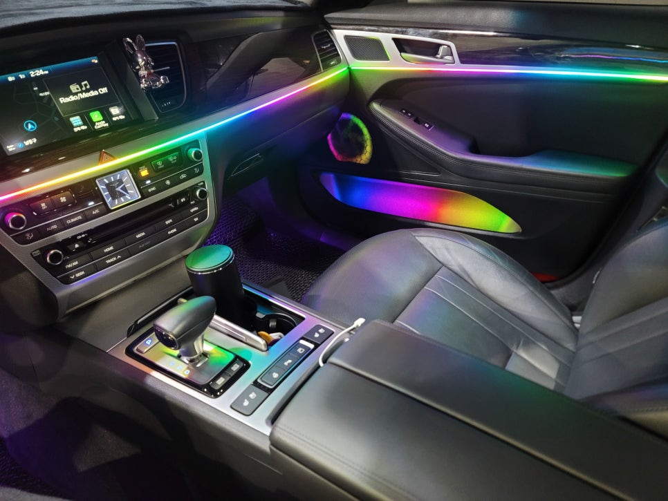 제네시스dh g80 엠비언트 튜닝, 감성과 기능을 동시에 : 네이버 블로그